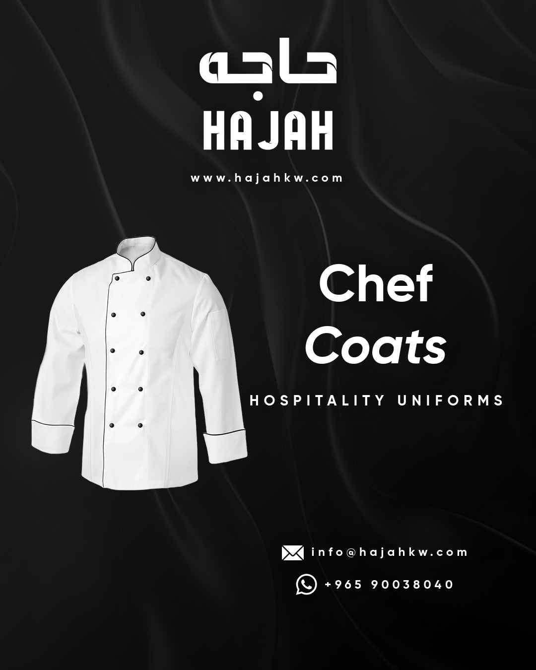 Chef Uniforms Kuwait | Bulk Orders & Custom Designs - Hajah